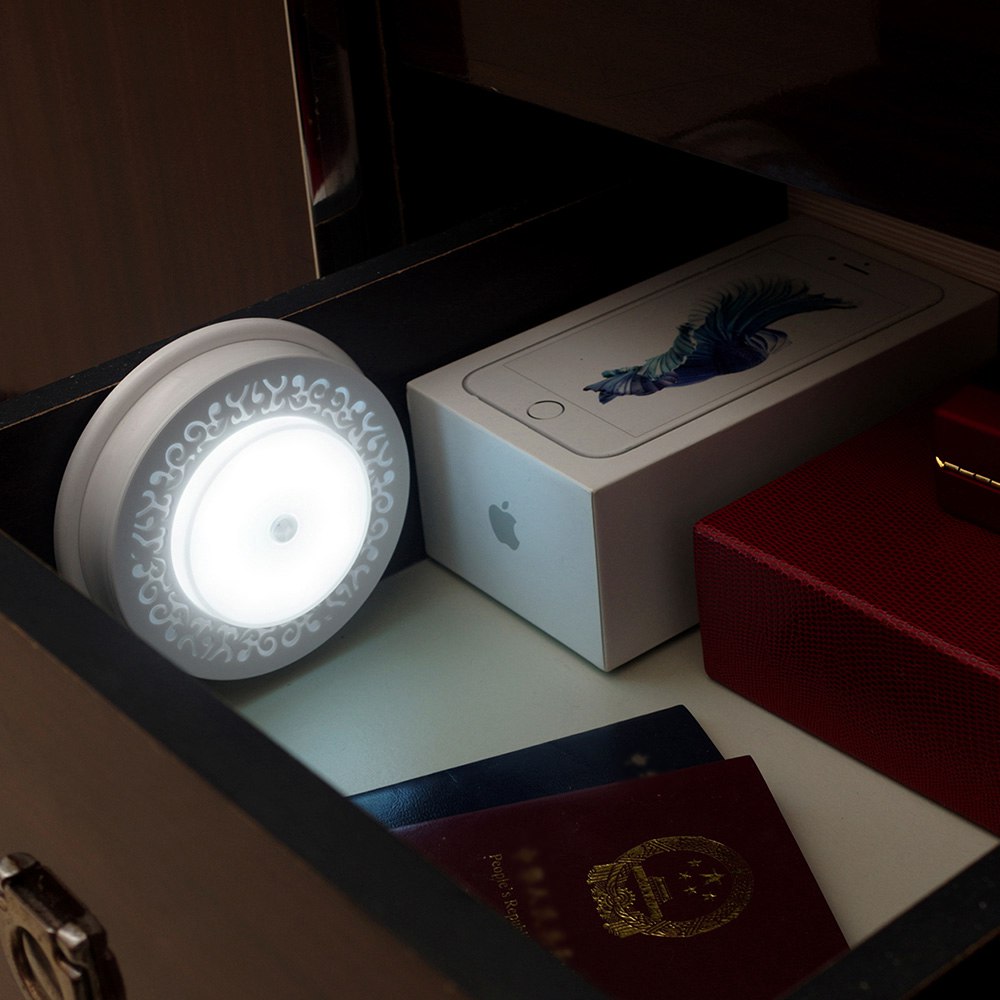Body Induction Lamp White