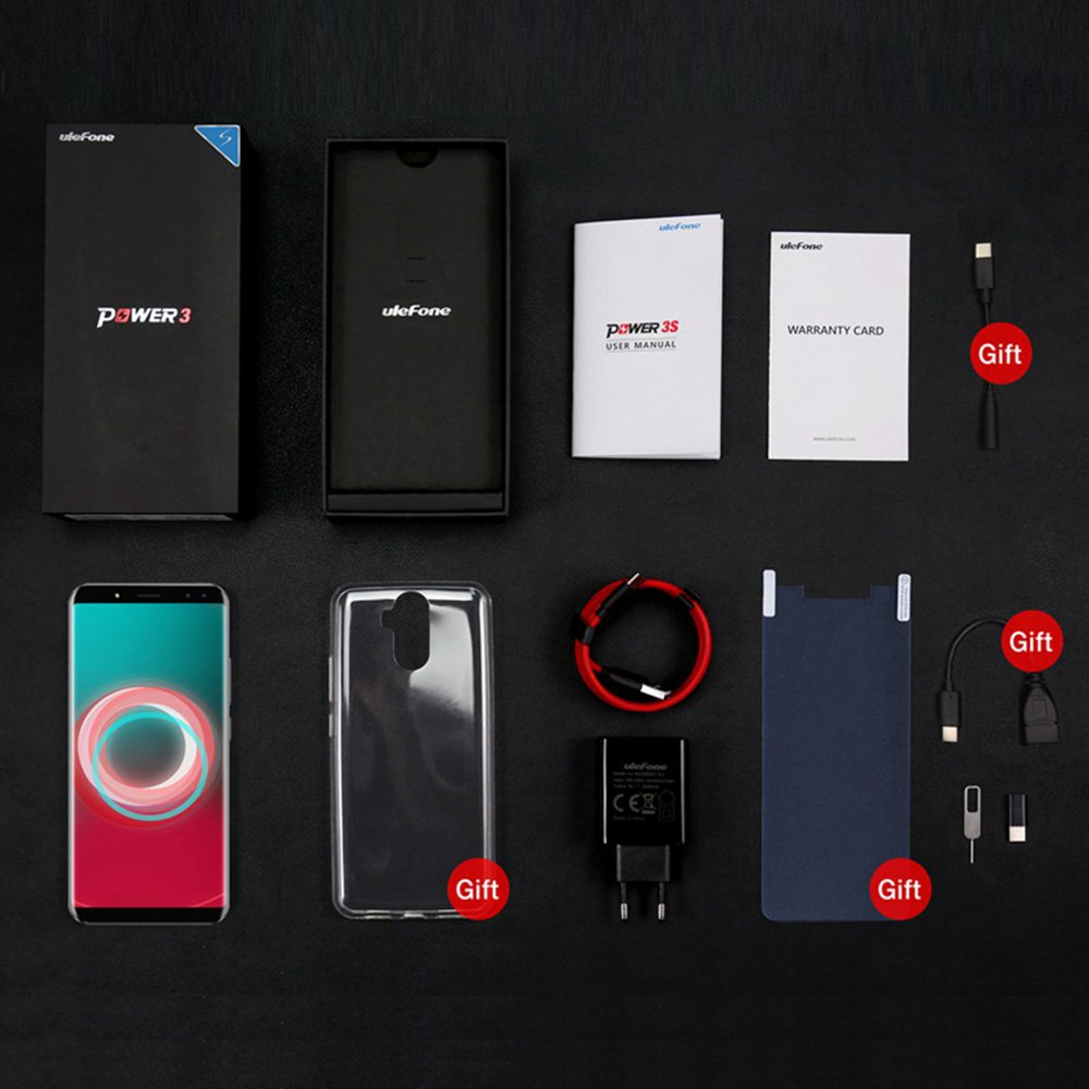 Ulefone Power 3S 6.0 Inch 4GB 64GB Smartphone Gold