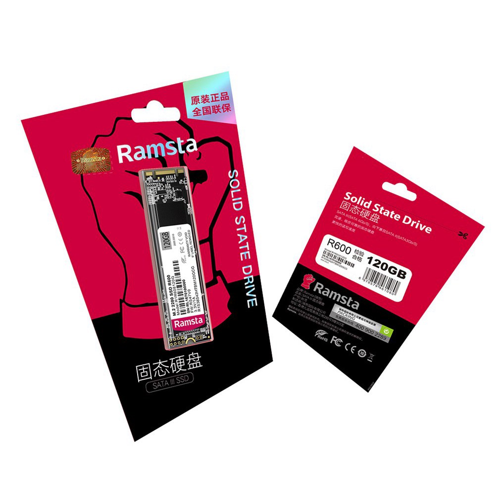 Ramsta R600 M.2 2280 128G SSD For Laptops