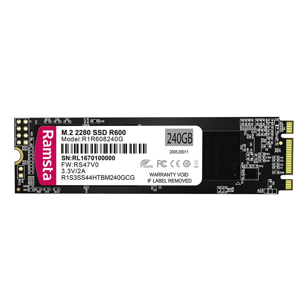 Ramsta R600 M.2 2280 256G SSD For Laptops
