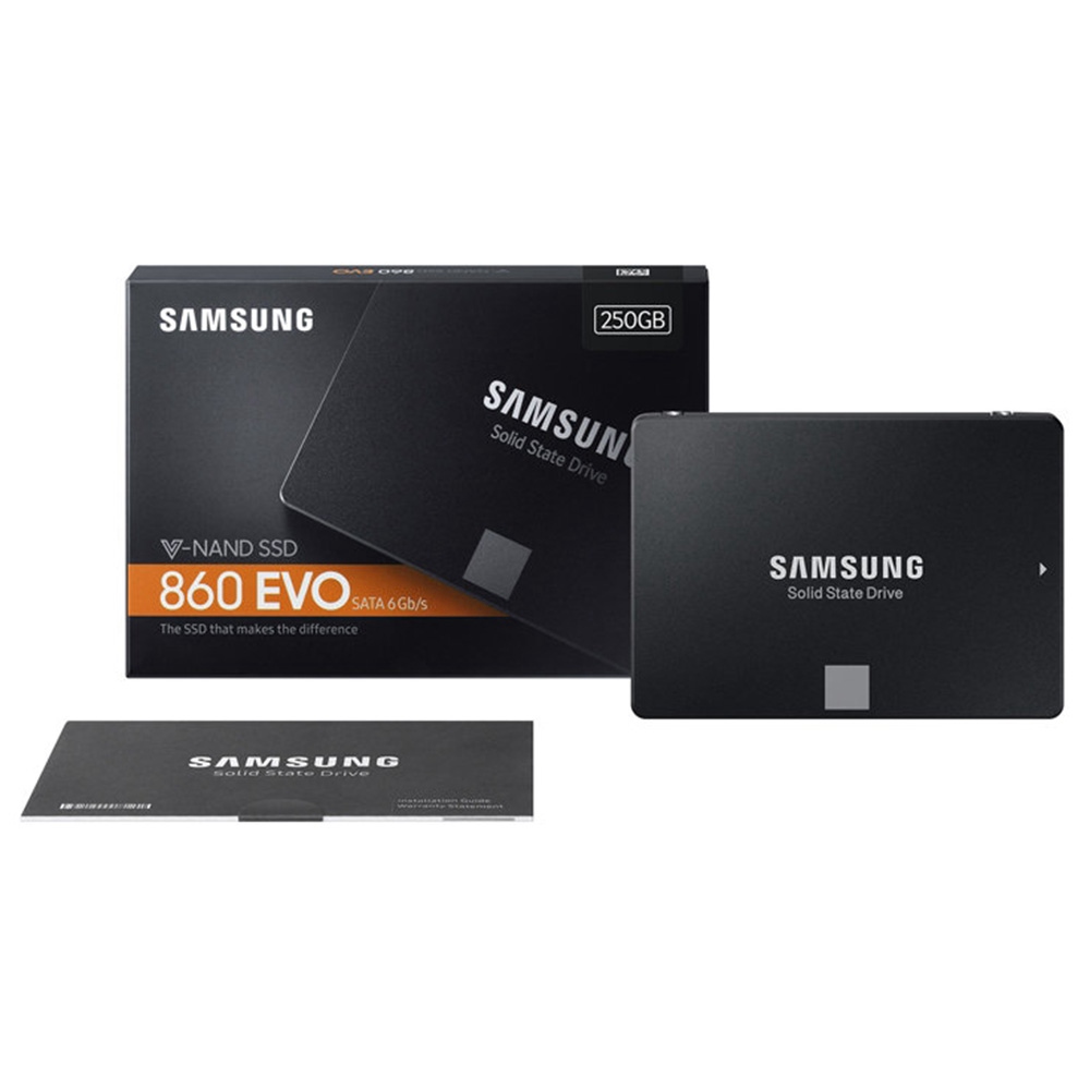 Original Samsung 860 EVO 250GB SATA3 SSD