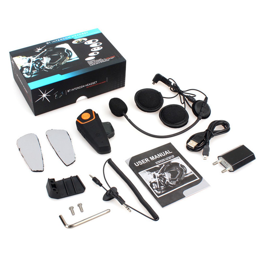 BT-S2 Bluetooth Wireless Motorcycle Helmet Intercom