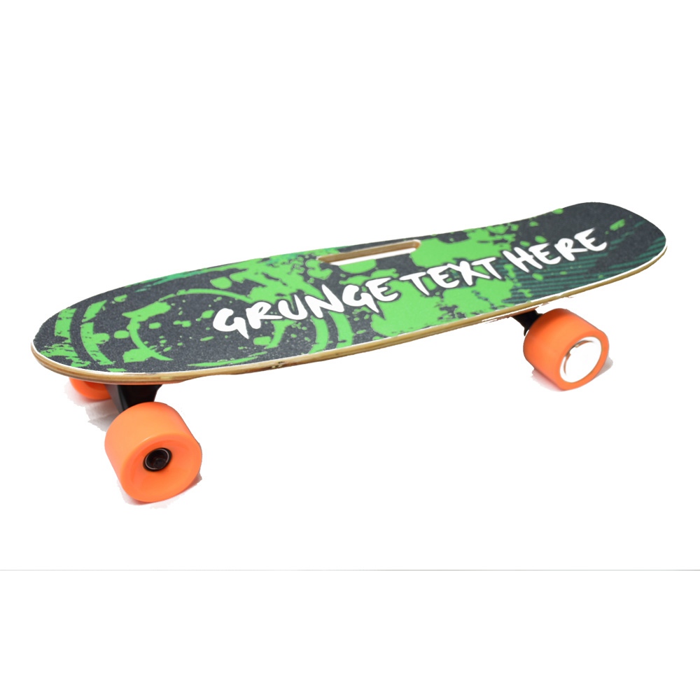 SYL 03 Electric Skateboard With Remote Control Green