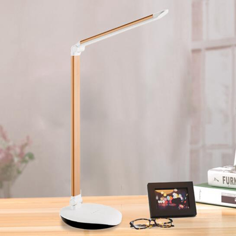 Philips Lever LED Desk Lamp Touch Sensor Control 5W Gold