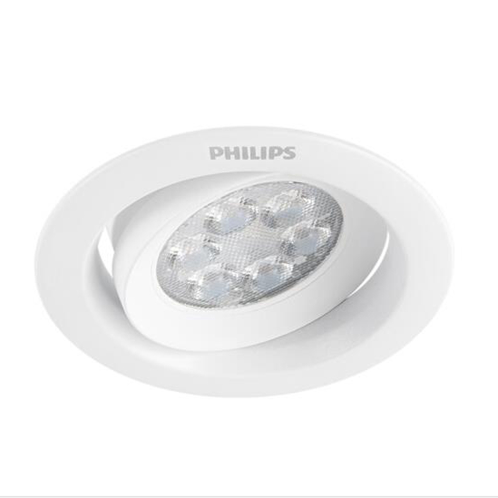 Philips LED Downlight 7W 2700K White Light