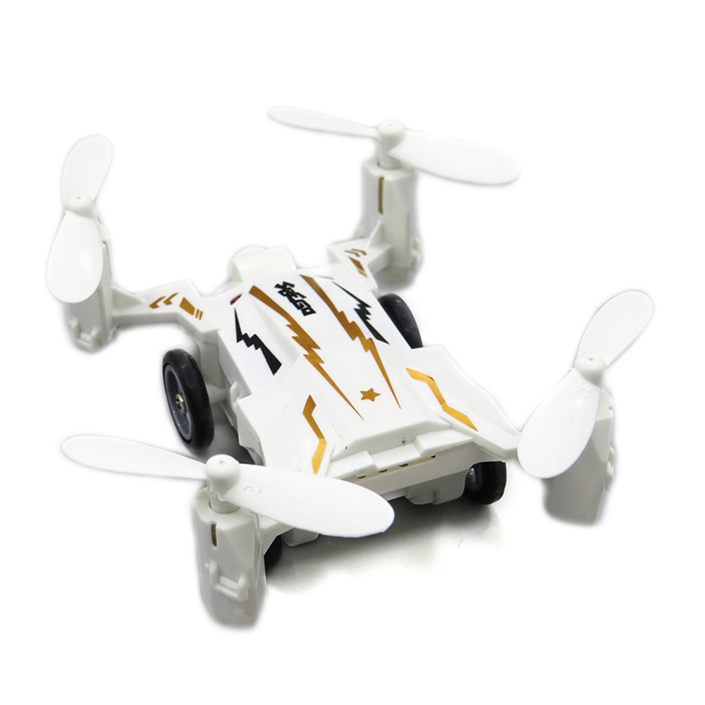 Flytec SBEGO 132 Mini Quadcopter Car White