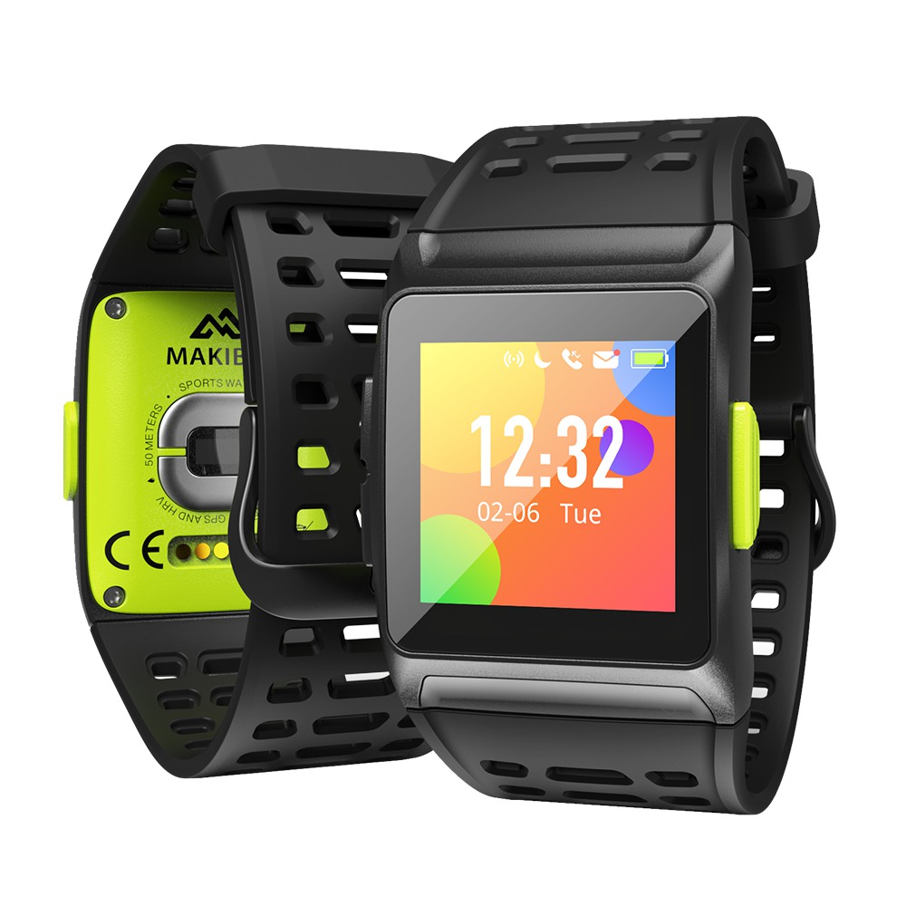Makibes BR1 Smartwatch Black