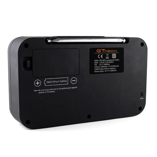 Freesat DR-103 DAB Digital Radio Receiver TFT Black White Display