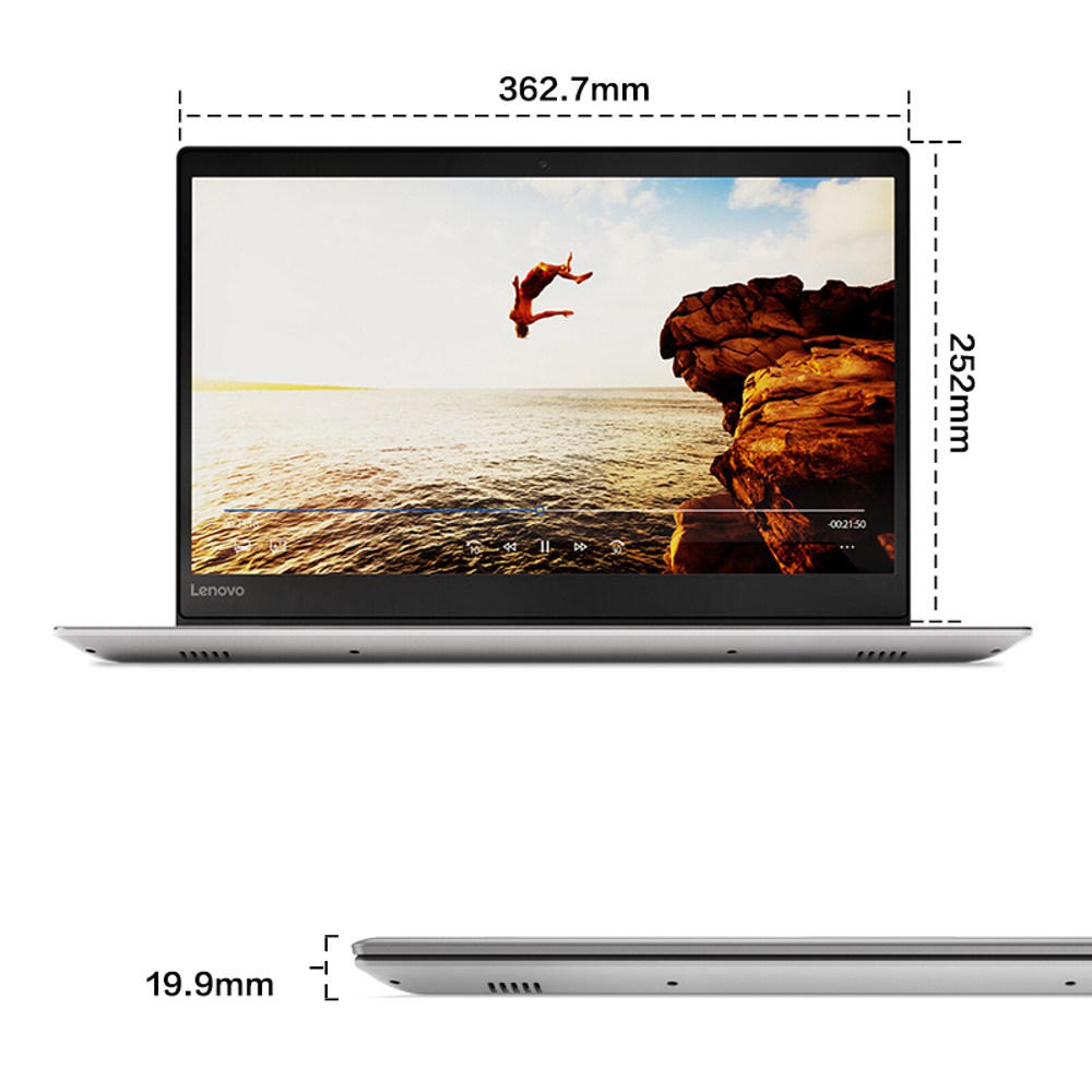 Lenovo Ideapad 320 Laptop 4GB 500GB Silver