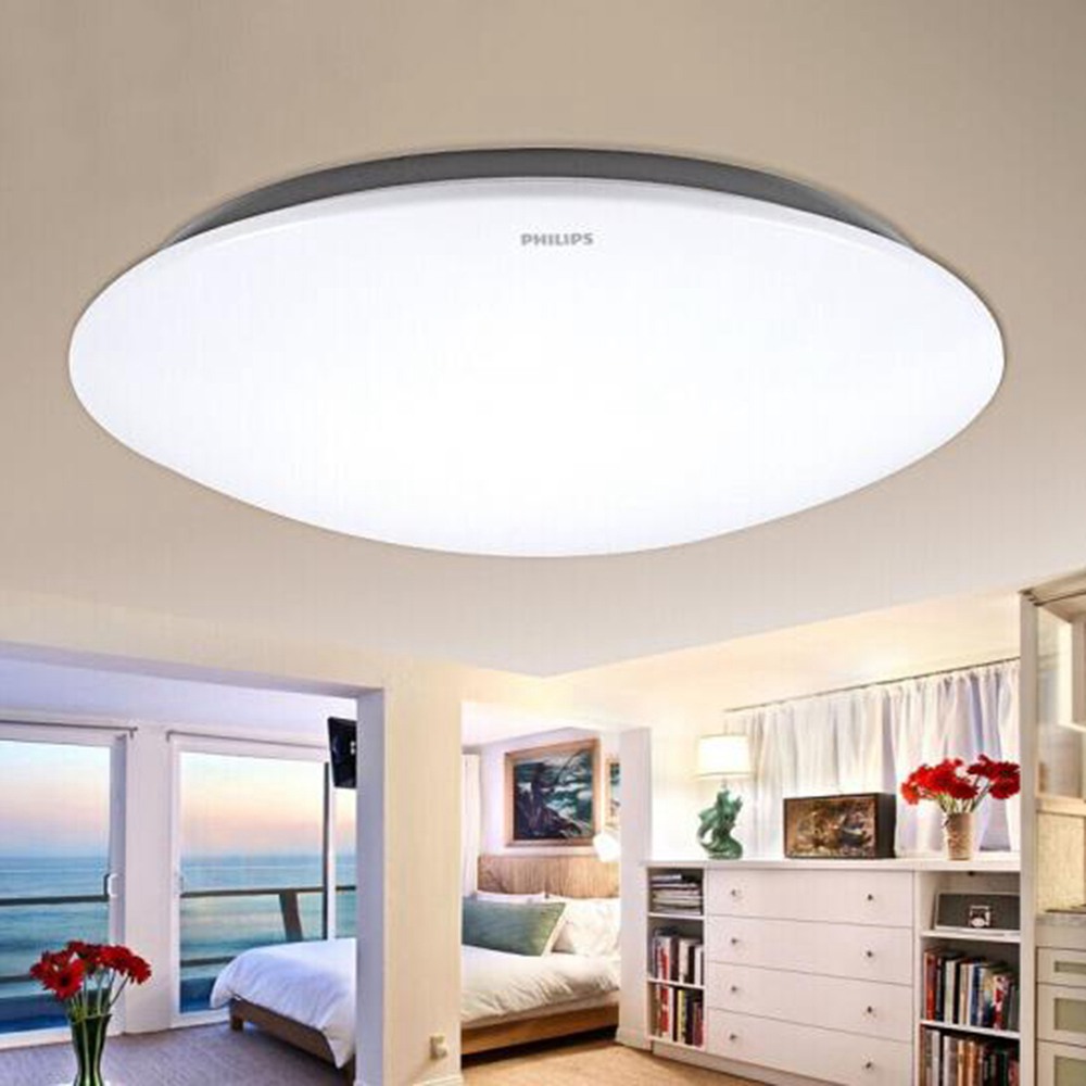 Philips Suedette Ceiling Light 6W 6500K White
