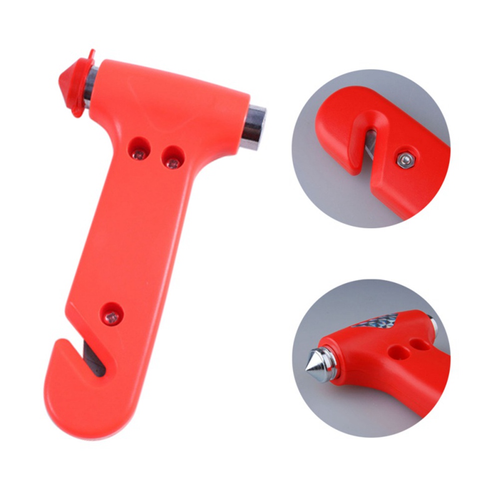 Car Safety Escape Emergency Hammer Rescue Tool Orange