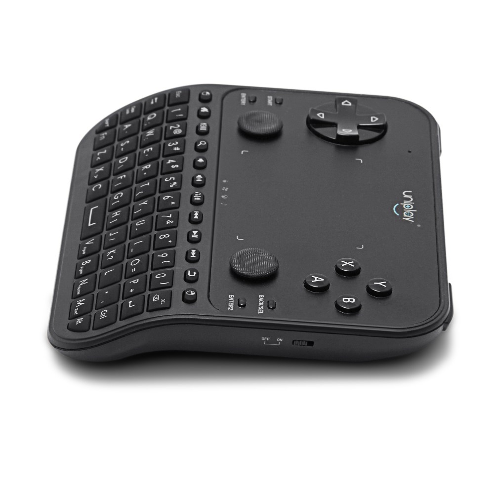 Uniplay U6 Mini Keyboard With Smart Gamepad Support Black