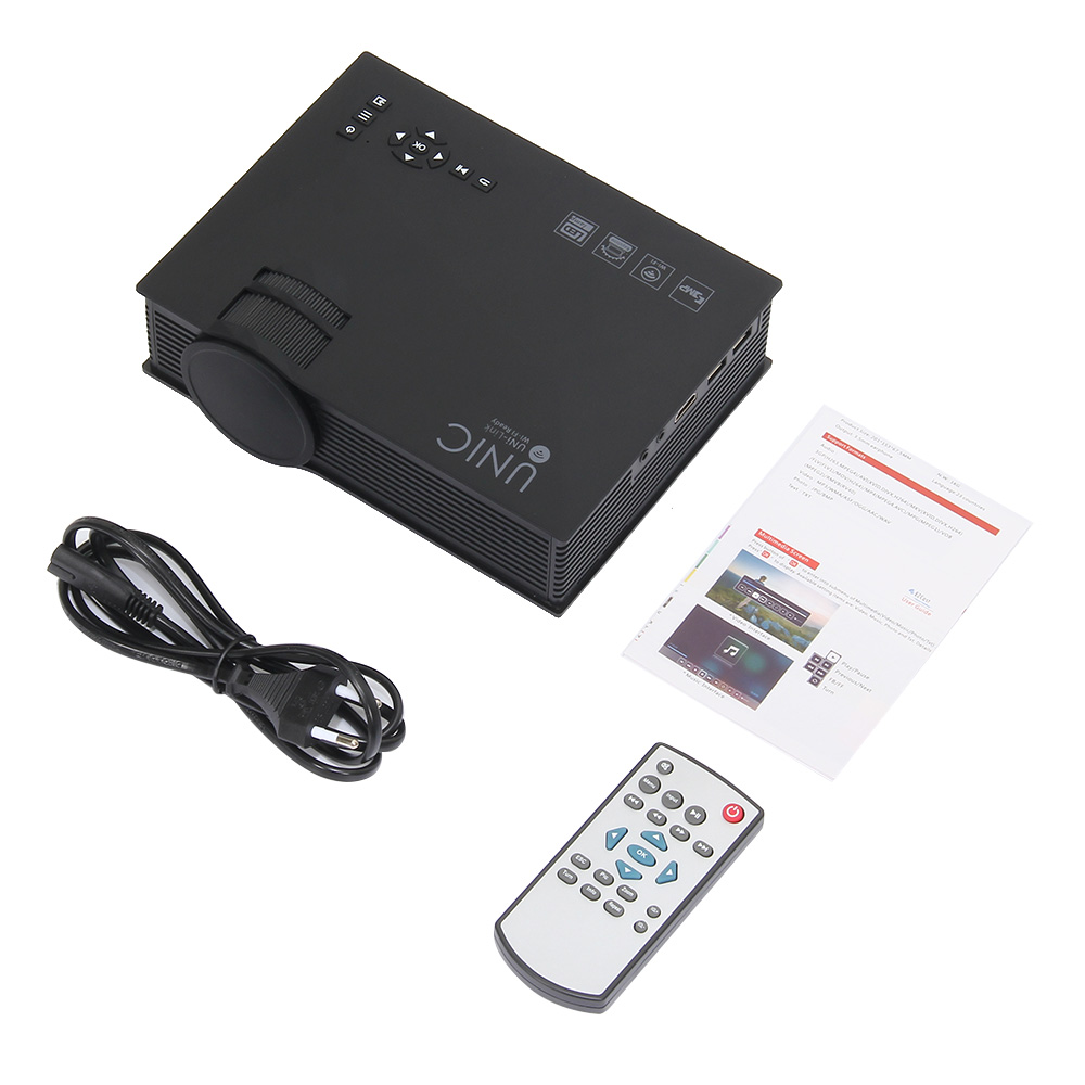 UNIC UC46 Home Projector EU Black