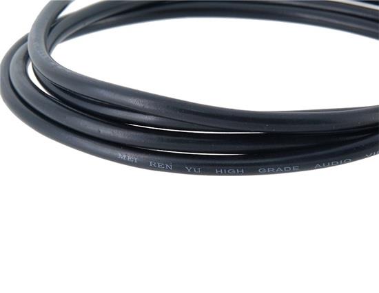 Male to Male Plug Adapter Black