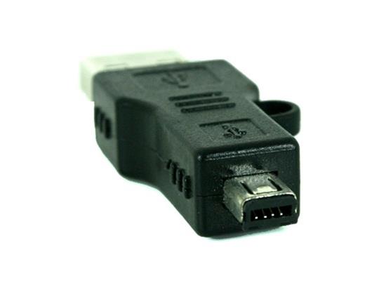 USB to 4 Pin Converter Connector Black