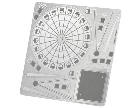 3D Model Metal Puzzle Ferris Wheel