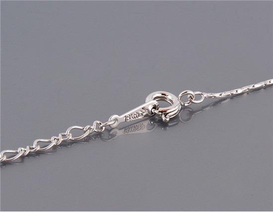 Giraffe Shape Pendant Design Necklace White Gold