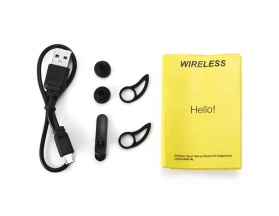 SONGQU SQ-811BL In-ear Neck Hanging Metal Sport Bluetooth Earphone