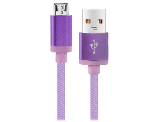 Micro USB Charging Data Cable Purple