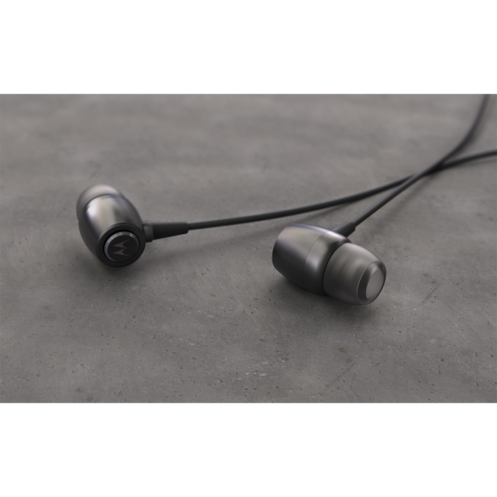 Motorola Metal Earbuds Black