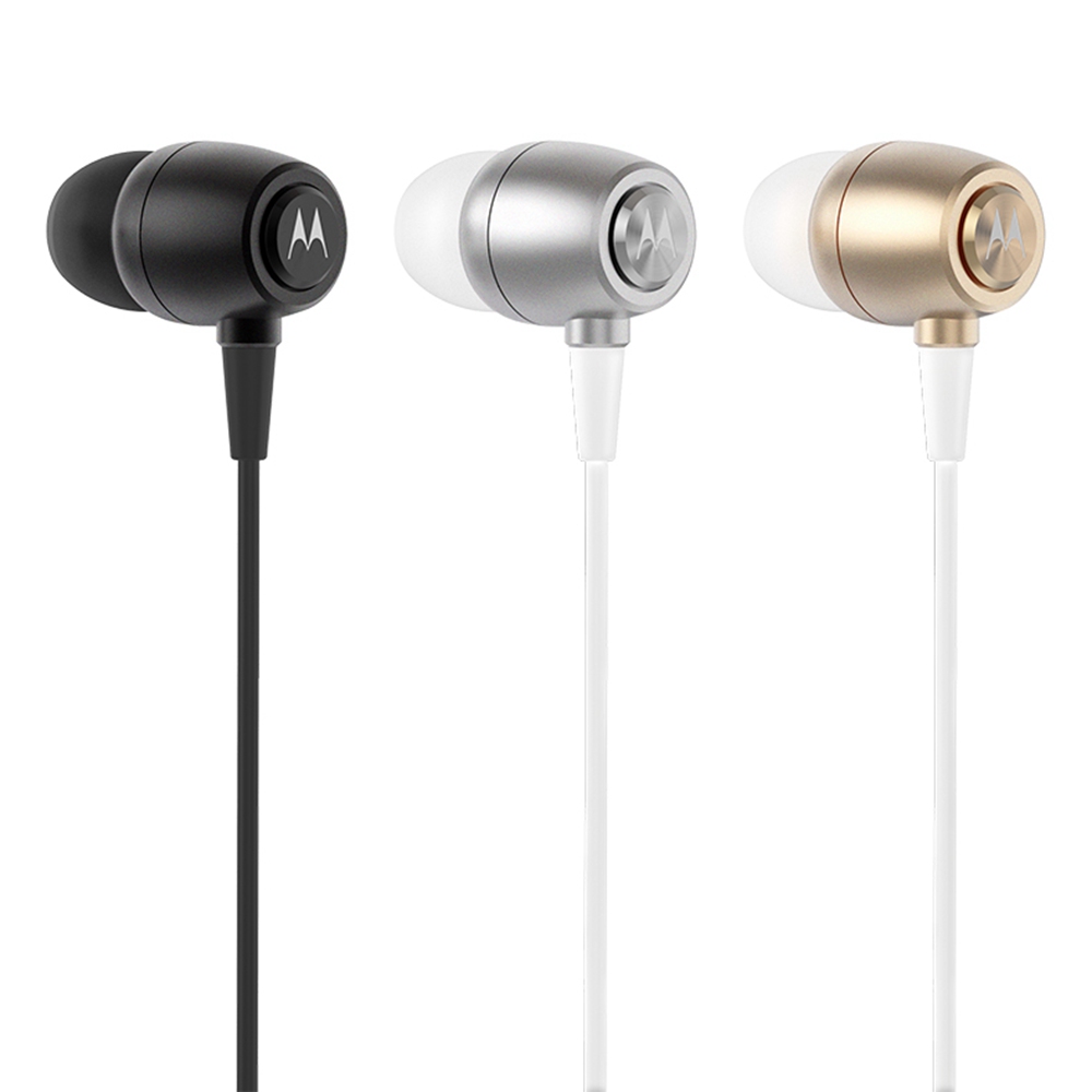 Motorola Metal Earbuds Black