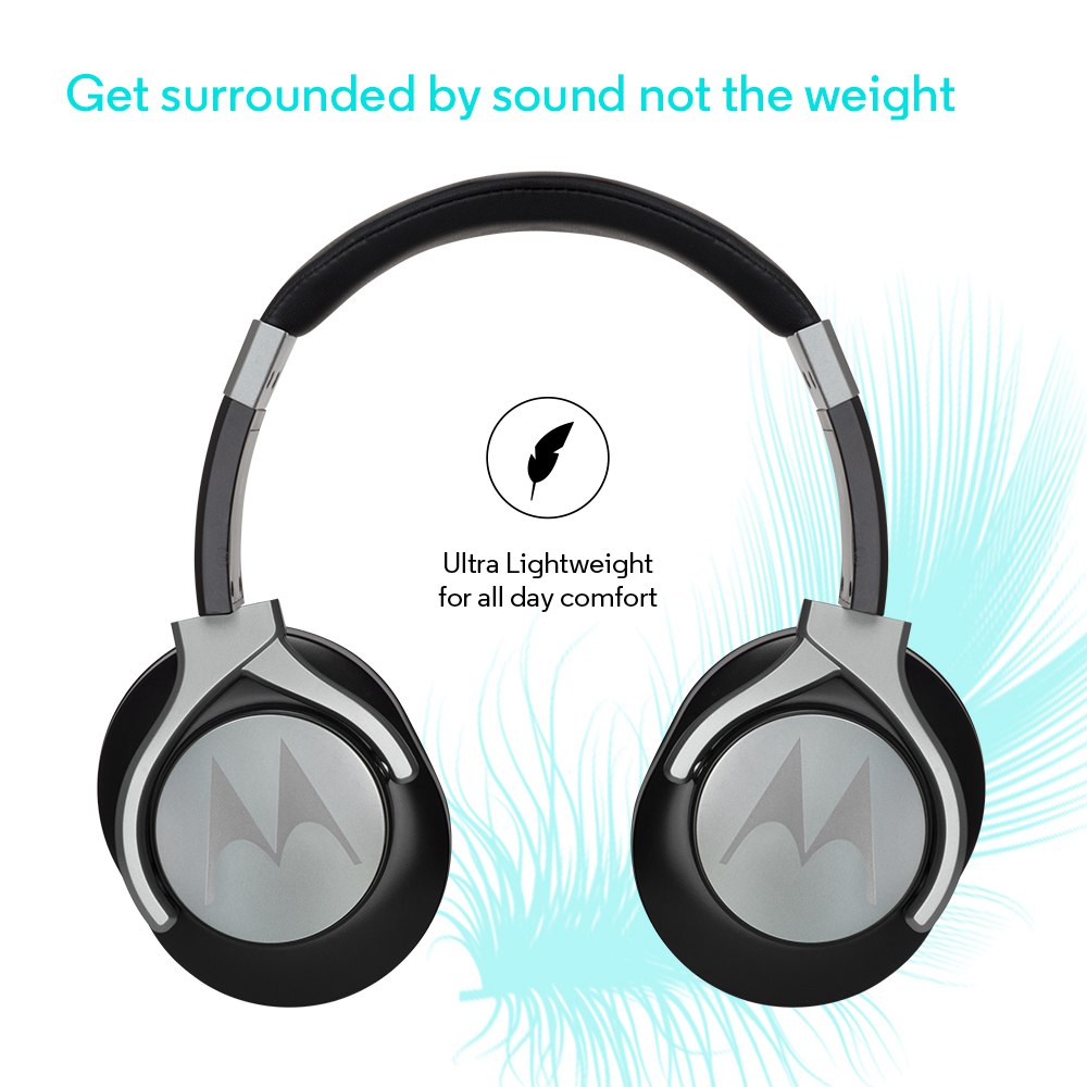 Motorola Pulse Max Wired Headphone Black