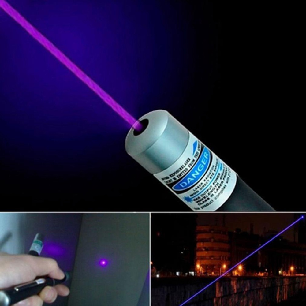 Powerful Blue Purple Laser Pointer Pen