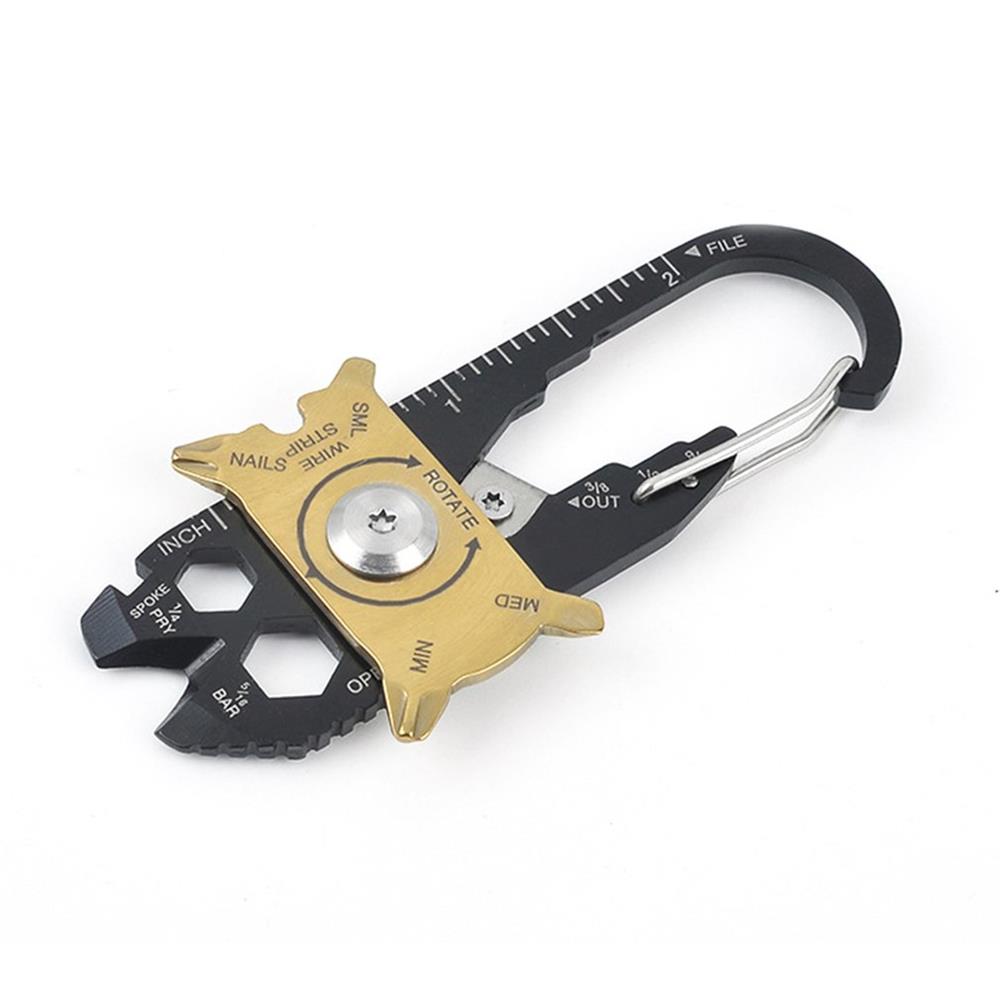 Stainless Steel Survival Keychain Tools