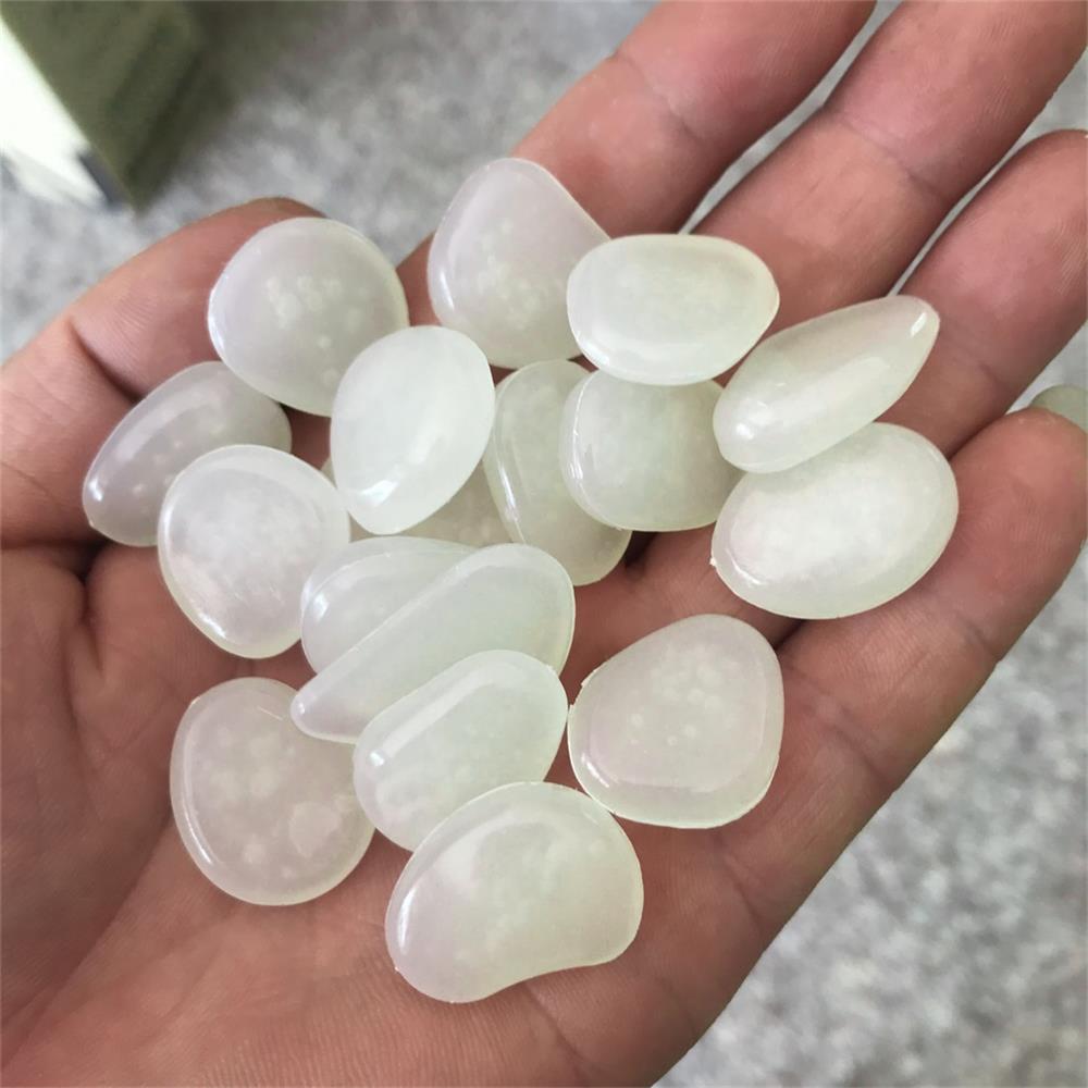 Artificial Pebbles Stone White