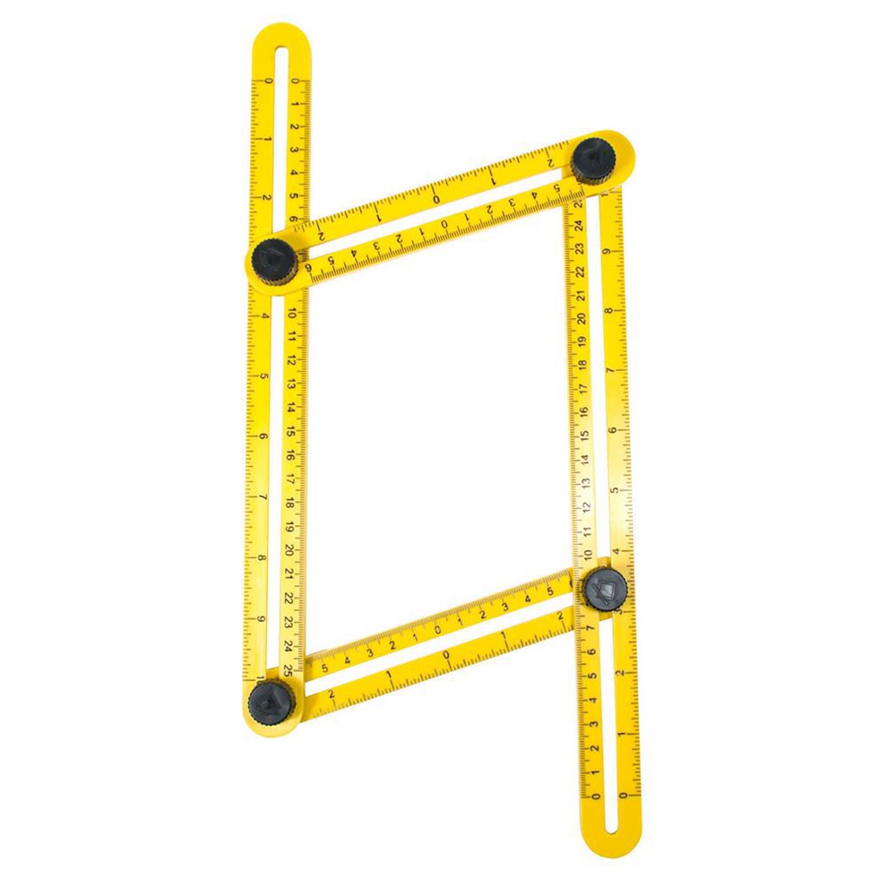 Four Folding Multifunctional Measuring Plastic Ruler