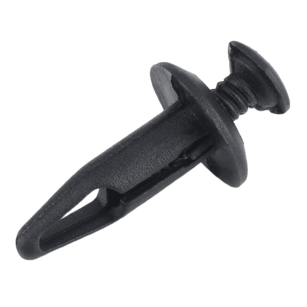 Plastic Rivets 6mm Hole Clips for Ford Black