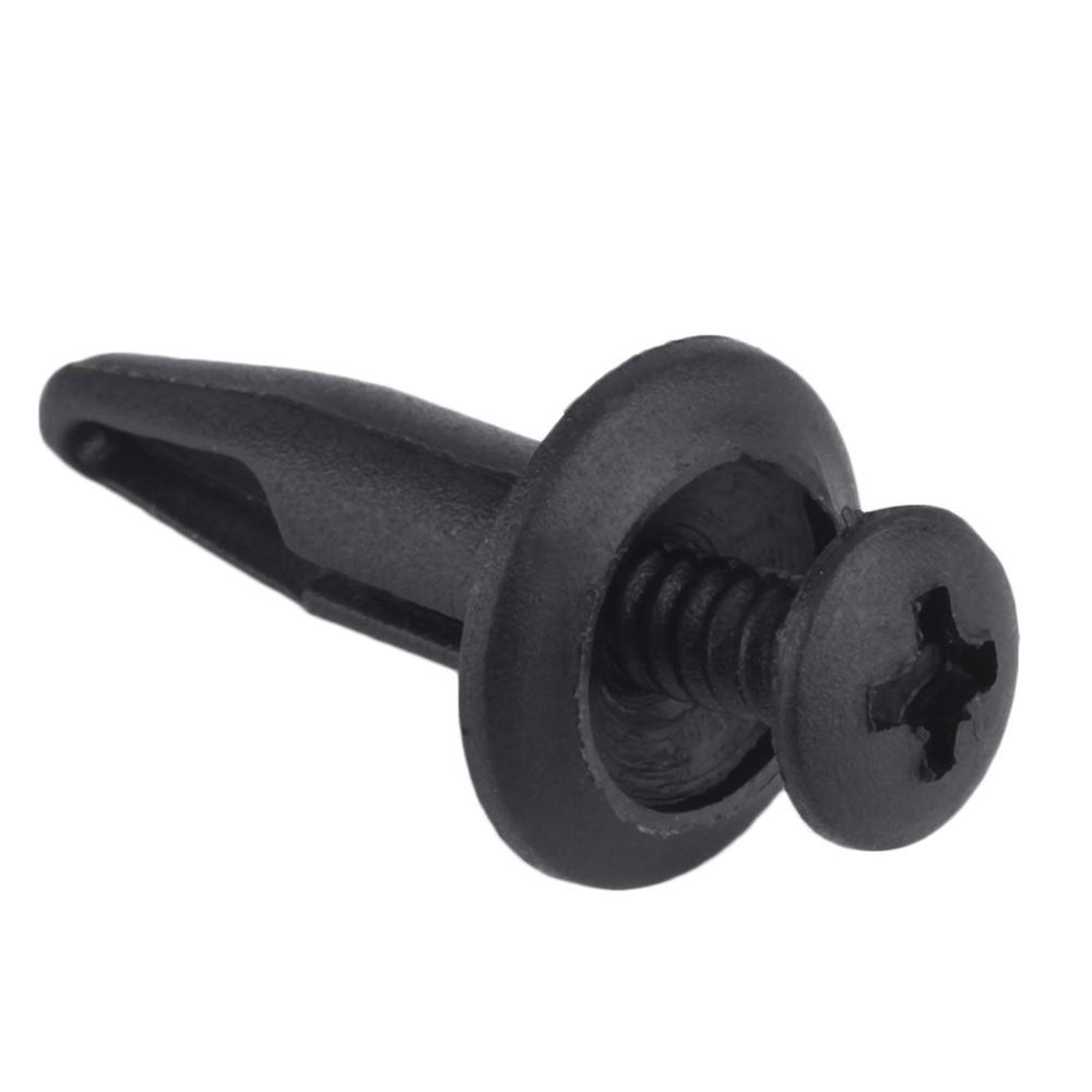Plastic Rivets 6mm Hole Clips for Ford Black