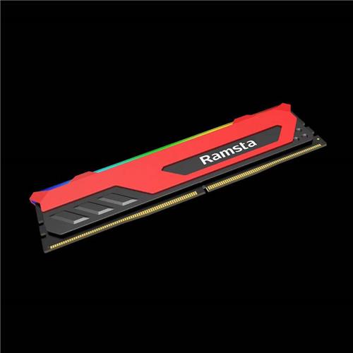 Ramsta 2PCS RGB light Memory Bank Computer Accessory Gamer Module Red