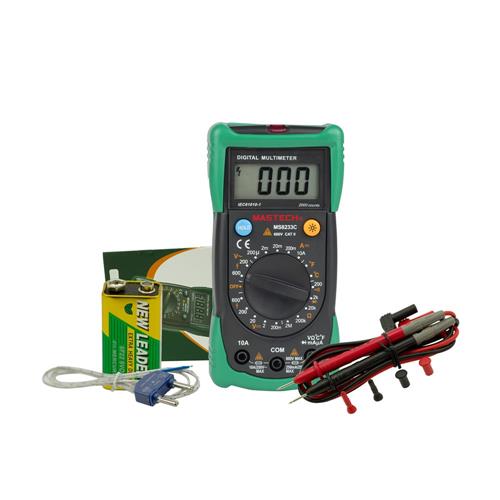 MASTECH MS8233C Digital Multimeter Temperature Tester