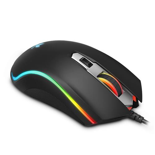 Rapoo V25S Wired Gaming Mouse With LED Multi-color Backlight
