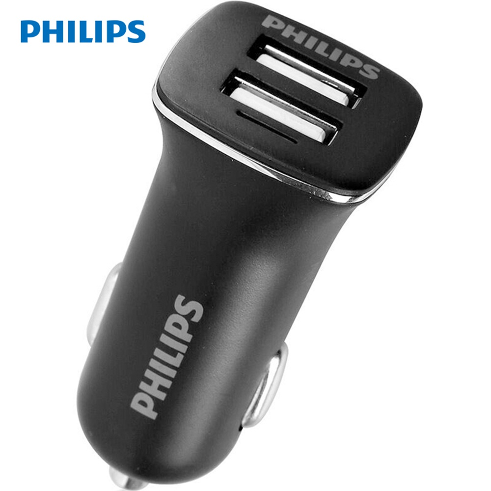 Philips DLP2015 Universal Quick Double USB Car Charger 3.1A