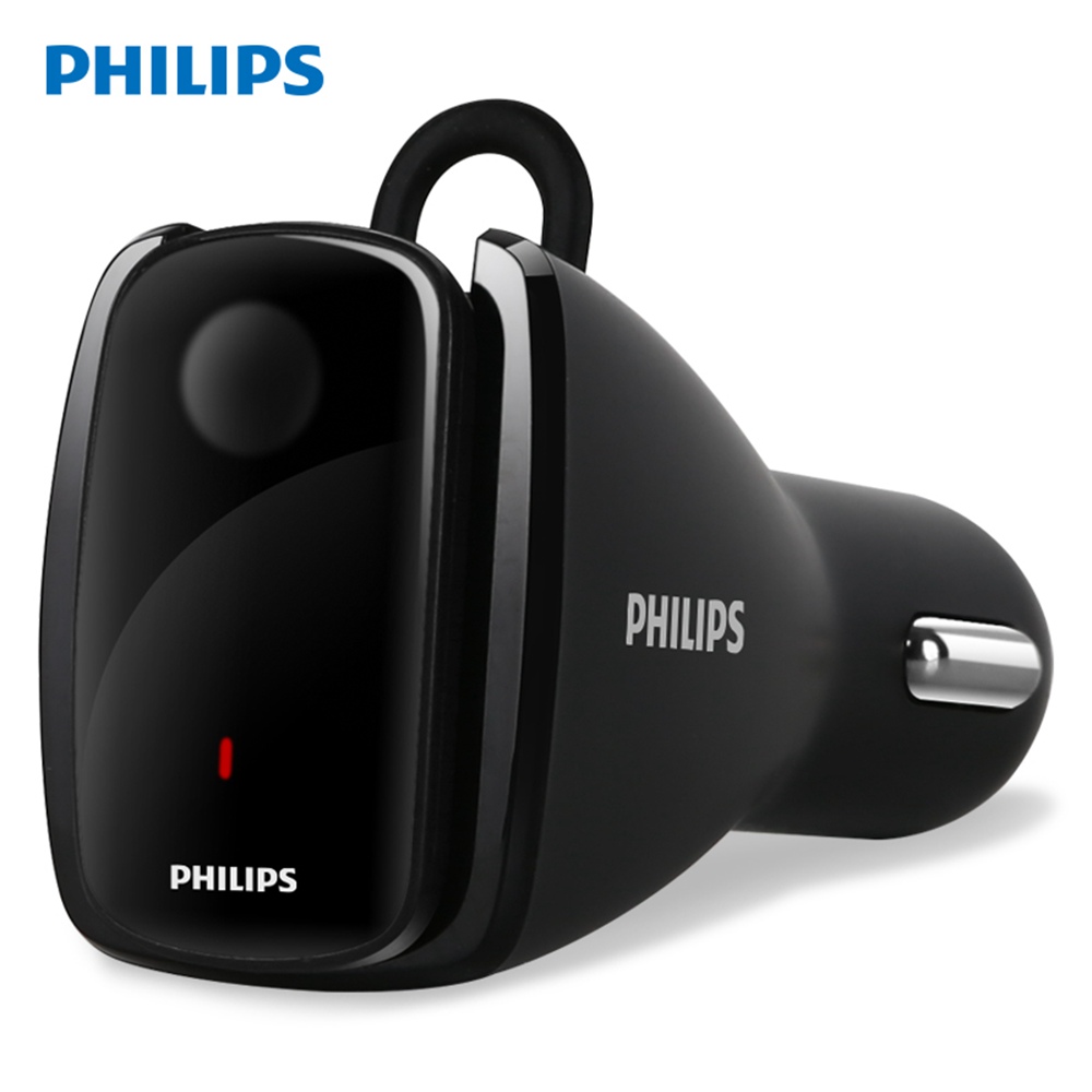 Philips SHB1801 Car Charger And Bluetooth Headset Kit