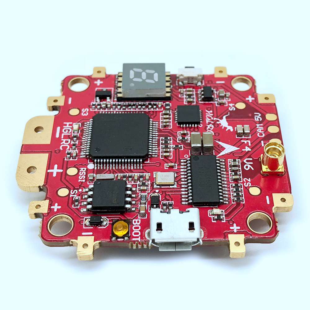 HGLRC F4 V6 PRO Flight Controller SMA
