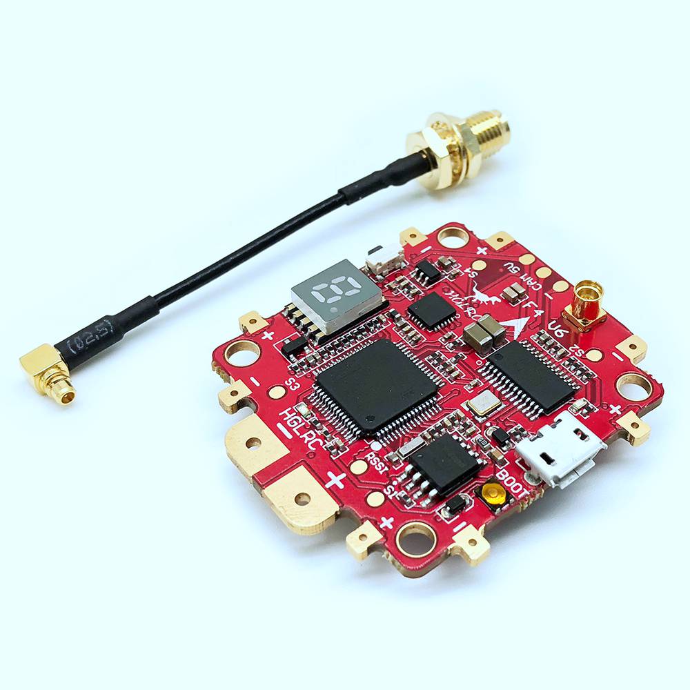 HGLRC F4 V6 PRO Flight Controller SMA