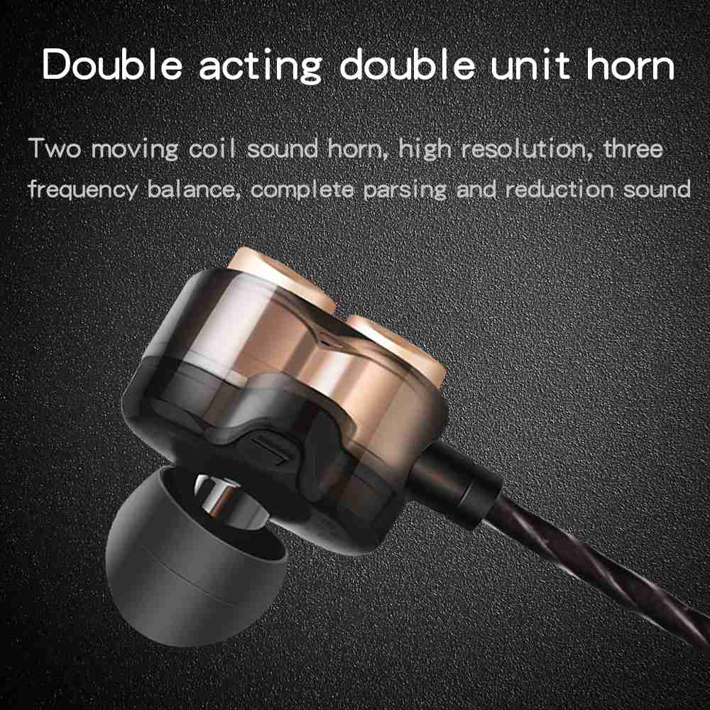 X700 Double Dynamic Headphones Black