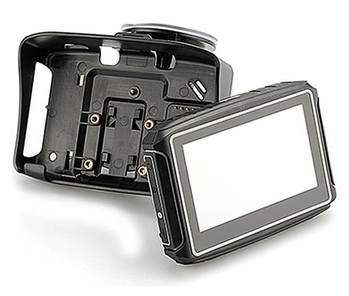 4.3" Touchscreen Waterproof Motorcycle GPS Navigation