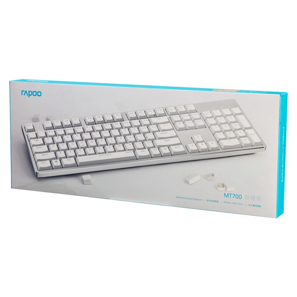 Rapoo MT700 Dual Mode Bluetooth Mechanical Keyboard Programmable