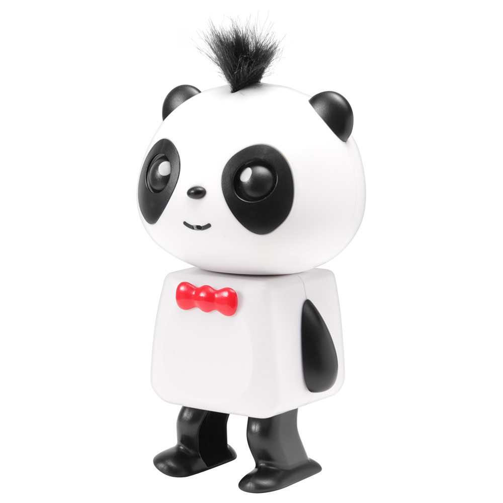 Music Panda Bluetooth Music RC Robot Black