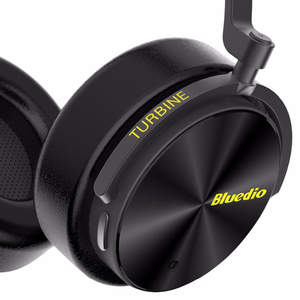 Bluedio T5 Bluetooth Headphone with Mic Black