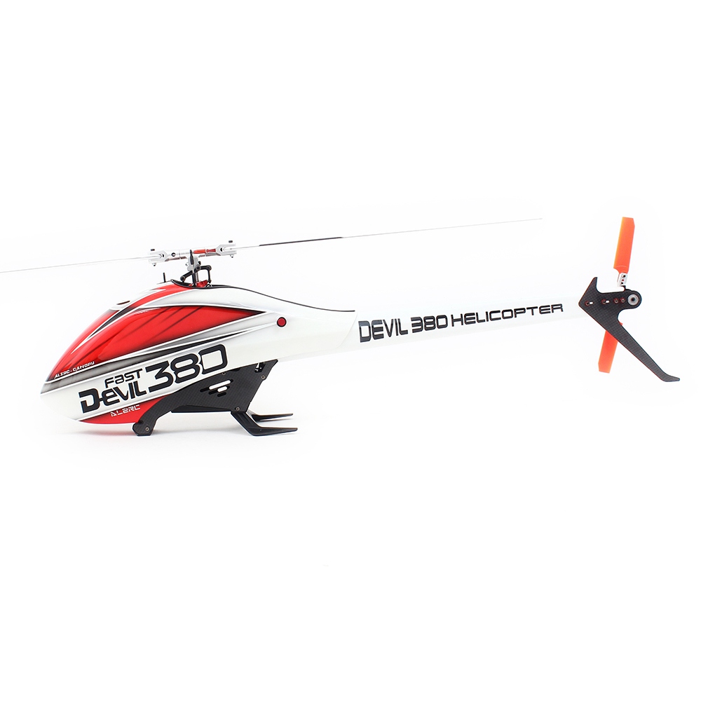 ALZRC Devil 380 FAST RC Helicopter Super Combo Version Red
