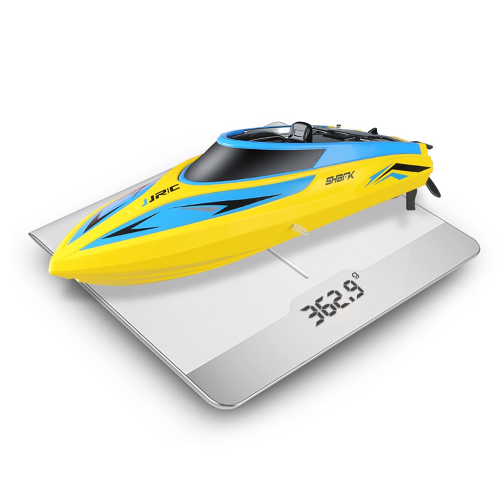 JJRC S2 SHARK RC Boat 180 Degree Flip Brushed RTR Yellow