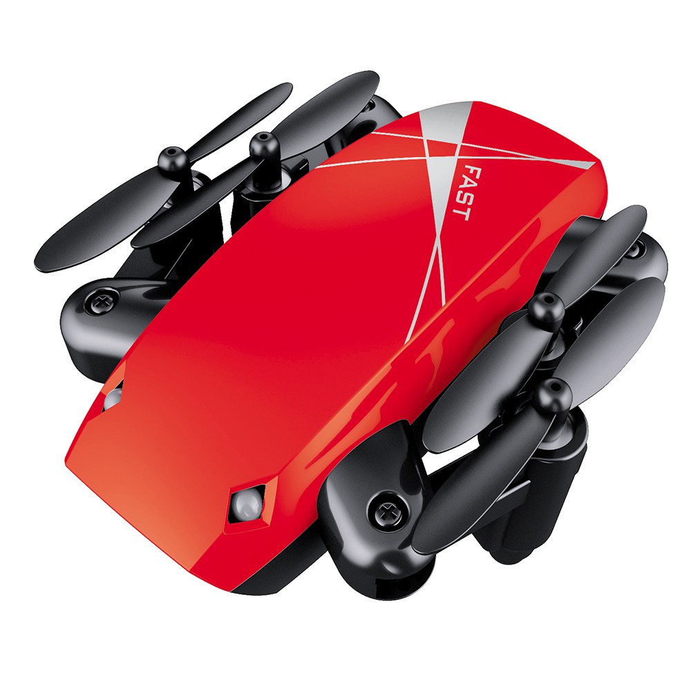 BROADREAM S9 Mini Foldable RC Drone RTF Red