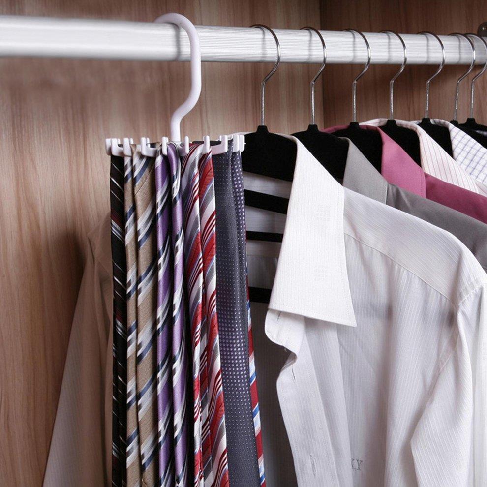 360 Degree Rotating Tie Rack