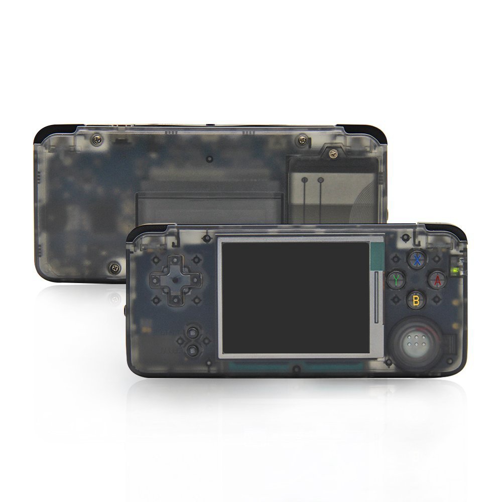 Coolbaby RS-97 Retro Handheld Game Console Transparent Black
