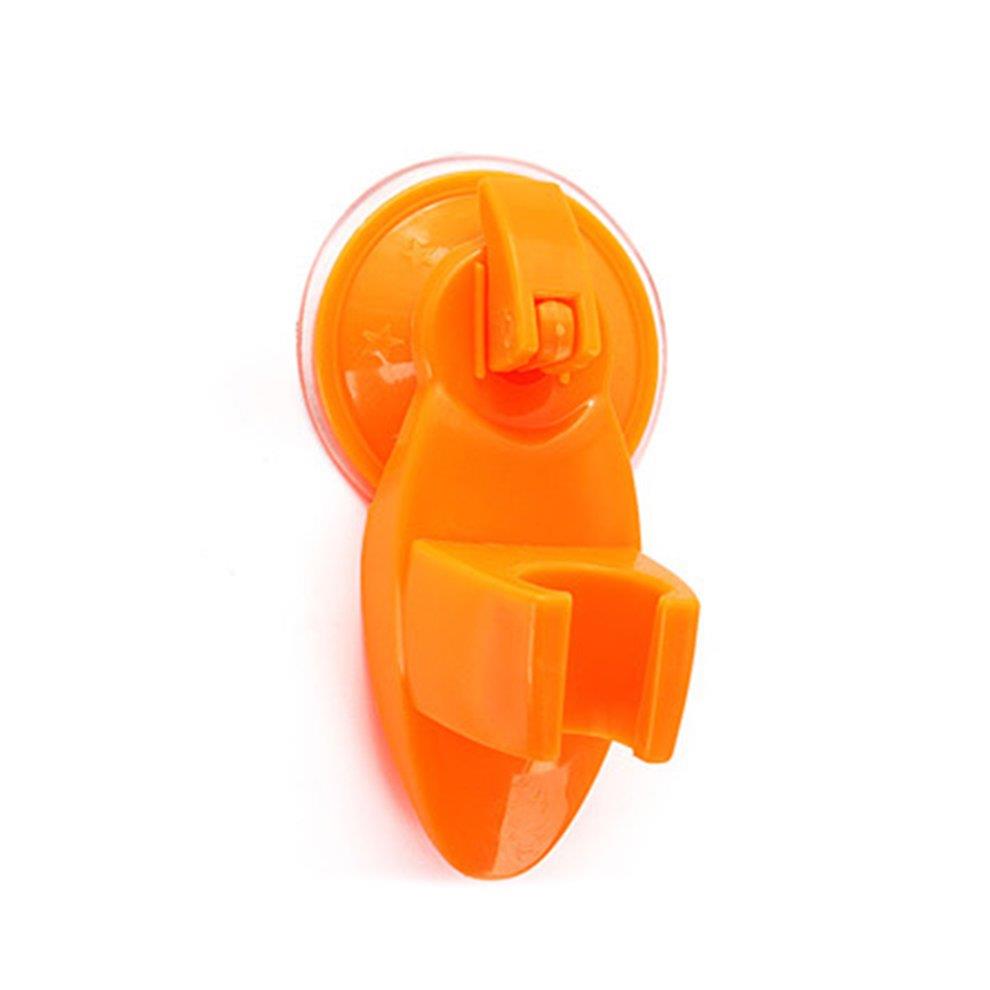 Strong Suction Cup Shower Fixing Base Orange